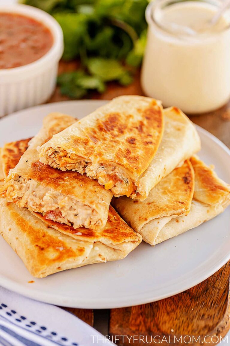30 Easy Recipes with Tortillas - Thrifty Frugal Mom
