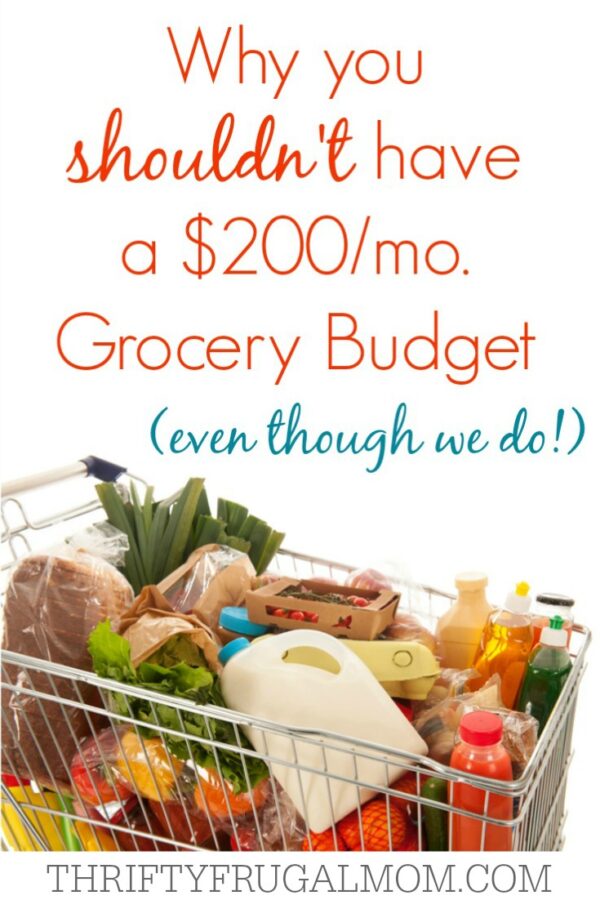 Why You Shouldn t Have A 200 mo Grocery Budget even Though We Do Why You Shouldn t Have A 200 mo Grocery Budget even Though We Do