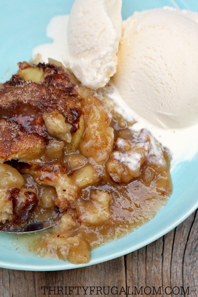 Easy Apple Dumpling Dessert - Thrifty Frugal Mom