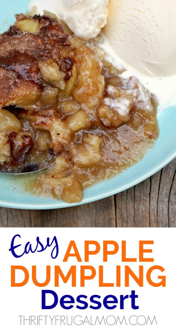 Easy Apple Dumpling Dessert - Thrifty Frugal Mom