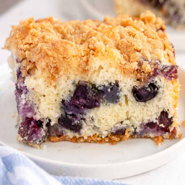 Classic Blueberry Buckle - Thrifty Frugal Mom