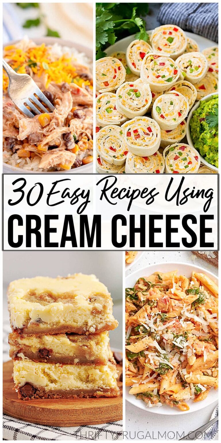 30 Easy Recipes with Cream Cheese